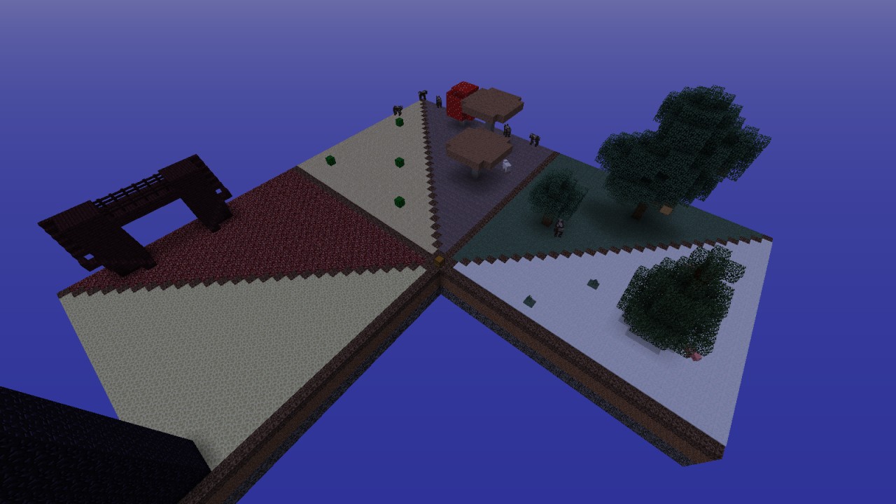 sky biome 1.3.2 Minecraft Project