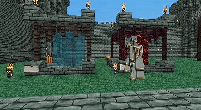 Just a small little castle (spawn fixed) Minecraft Map