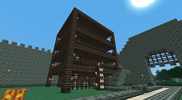 Just a small little castle (spawn fixed) Minecraft Map