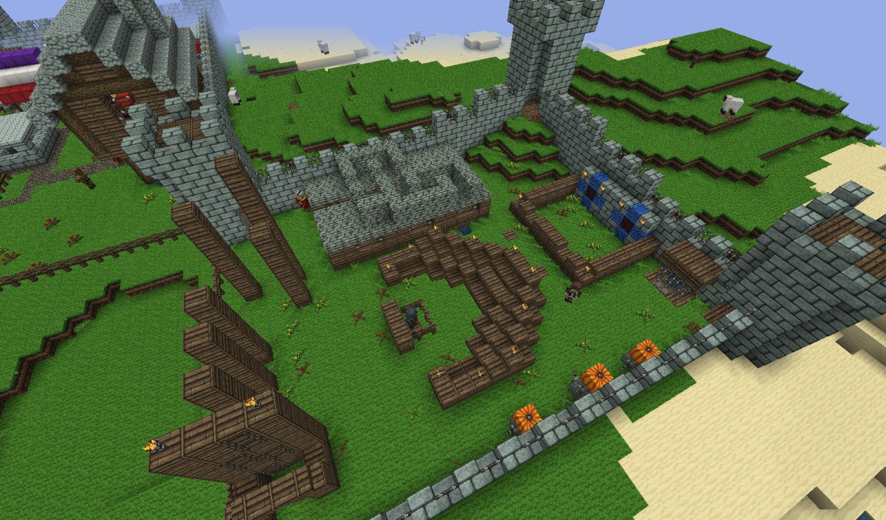 Caste Build Minecraft Map