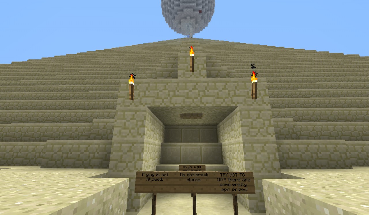 The Temple Of Doom !!! Minecraft Map