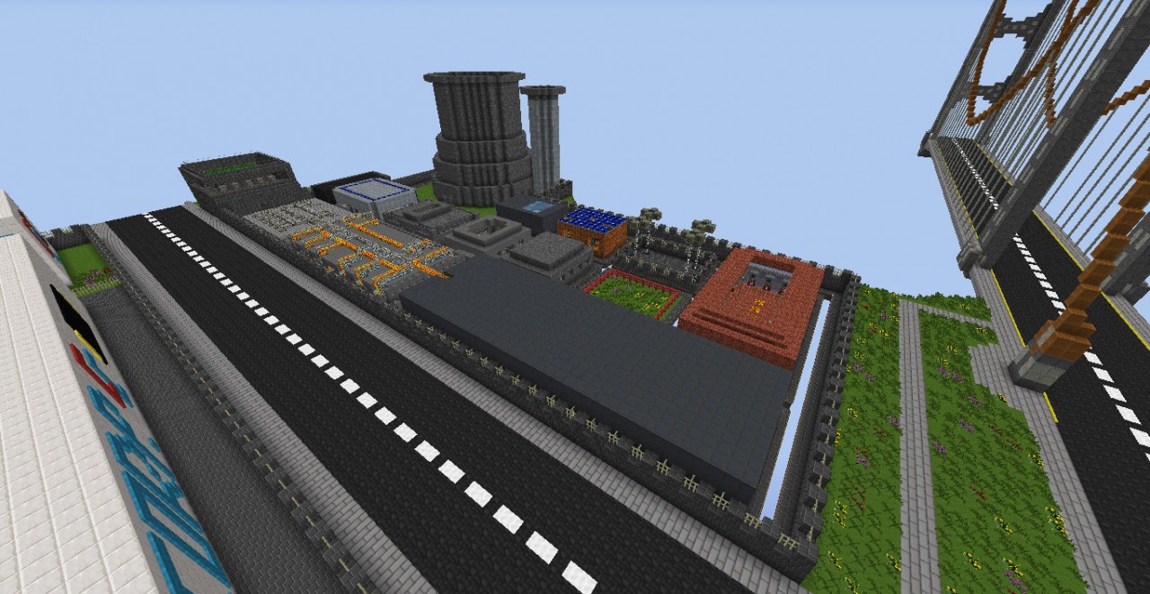 Tekkit Sky City Minecraft Map