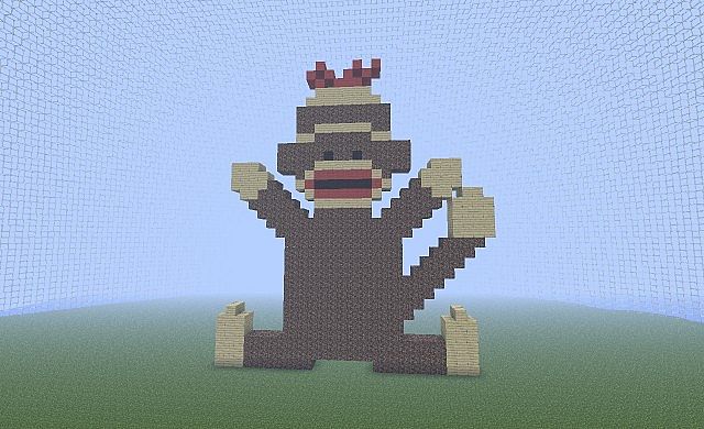 Sock Monkey Minecraft Map