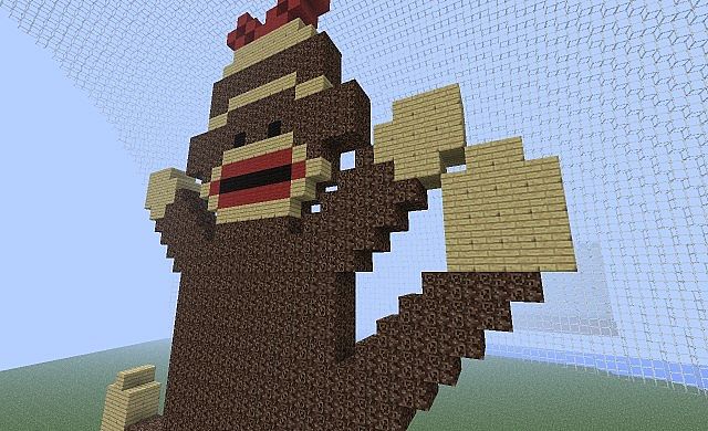 Sock Monkey Minecraft Map
