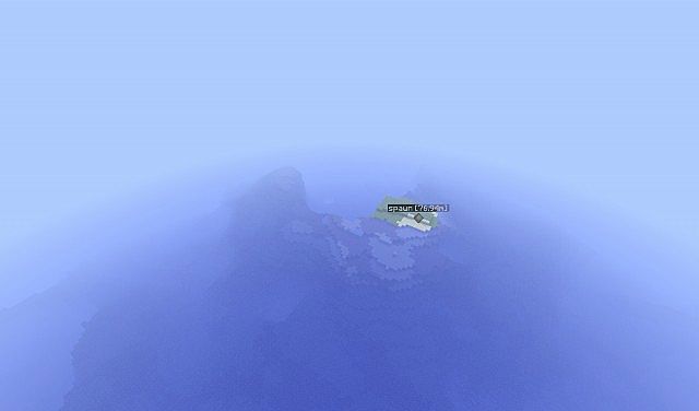The lonely island Minecraft Map