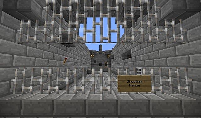 Shooting range and more! Minecraft Map