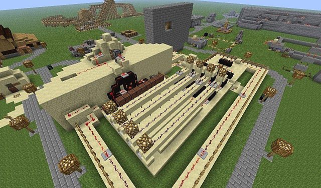Shooting range and more! Minecraft Map