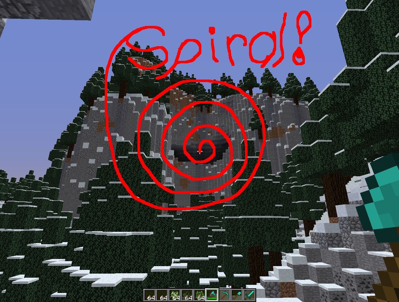Spiral! Minecraft Map