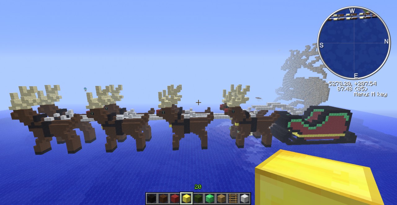 Santas Sleigh Minecraft Map