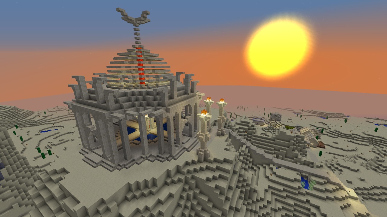 Valley of Kings - Ancient Desert City Minecraft Map