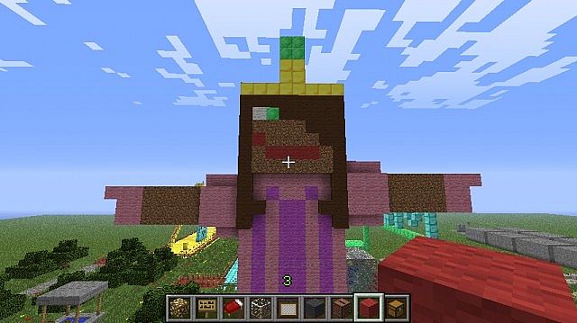 Huge village! Minecraft Map