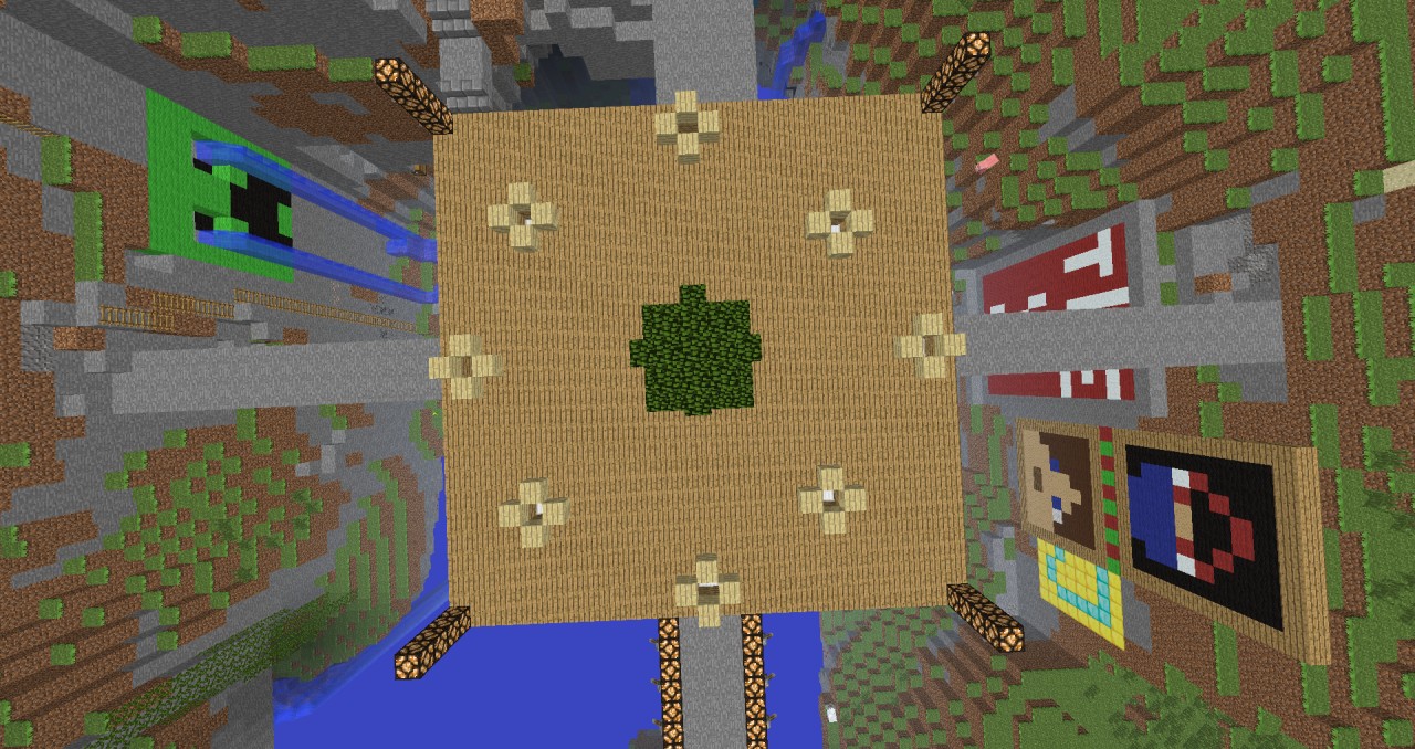 Sky Survival Game Minecraft Map