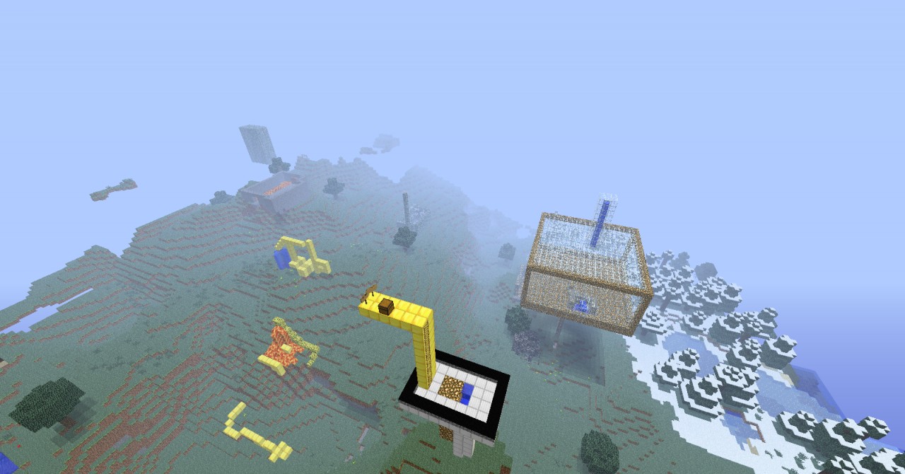 epic minecraft world that for fighting epic seed Minecraft Map