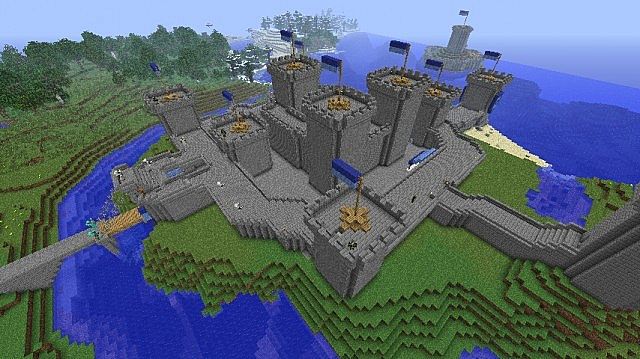 Carwell Castle: An Original Battle Map Minecraft Map