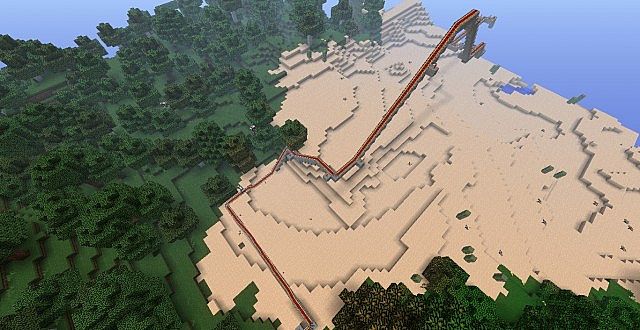 EPIC Mine Cart Ride!! Minecraft Map