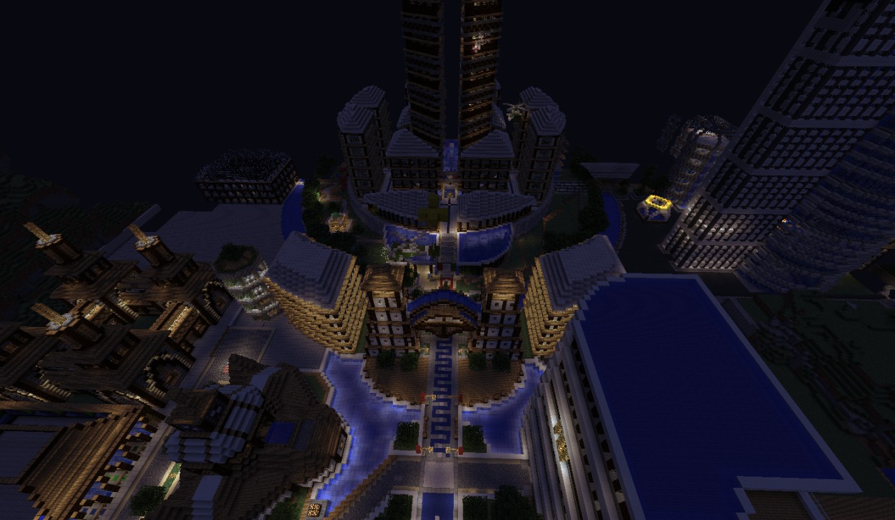 [WIP] Central Spawn City - Dawgserver Minecraft Map