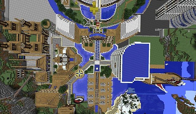 [WIP] Central Spawn City - Dawgserver Minecraft Map