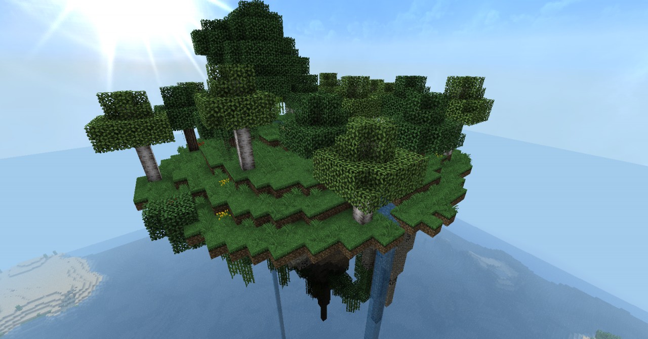 Floating Island (My first attempt) Minecraft Map