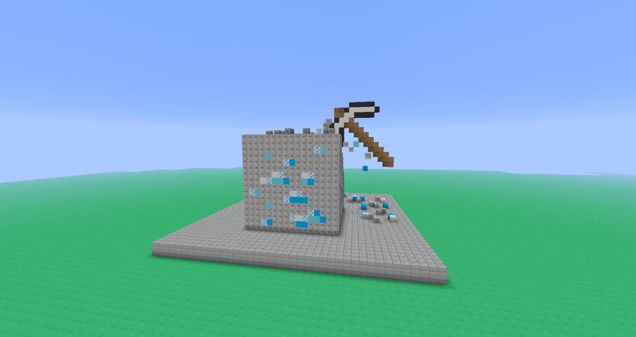 Diamond Block Minecraft Map