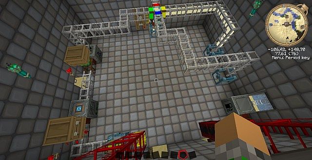 Tekkit small factory Minecraft Map