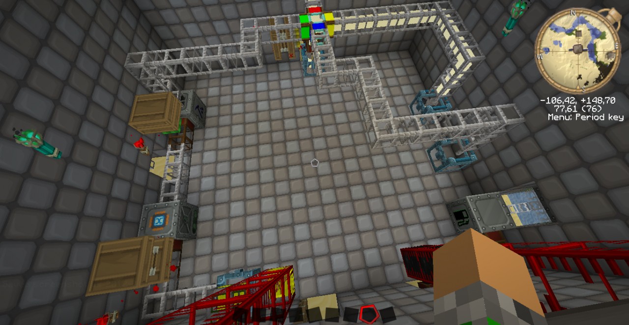 Tekkit small factory Minecraft Map