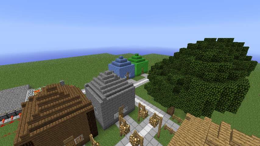 small town Minecraft Map