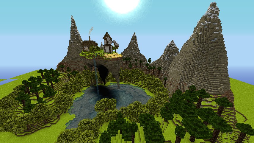 Nox Island [Custom Terrain + Video!] Minecraft Map