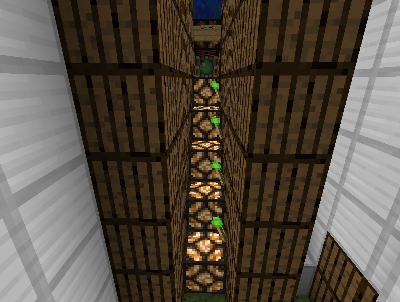 Epic minecraft escalator Minecraft Map