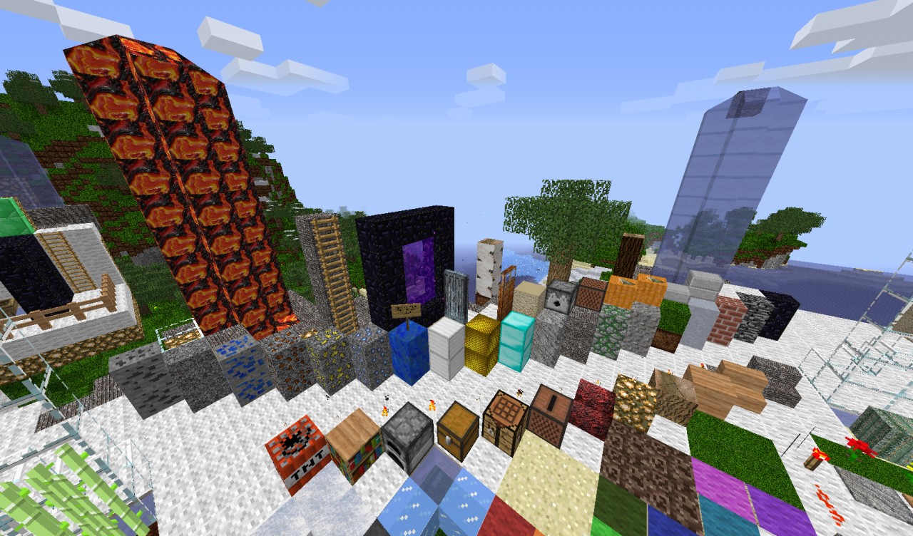 Crystal Clear Hd Texture pack 1.3.2 classic 128x128 Minecraft Texture Pack