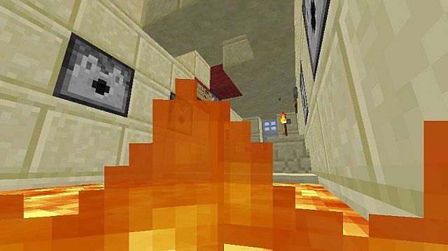 SAFE Lava Hot Tub Minecraft Map