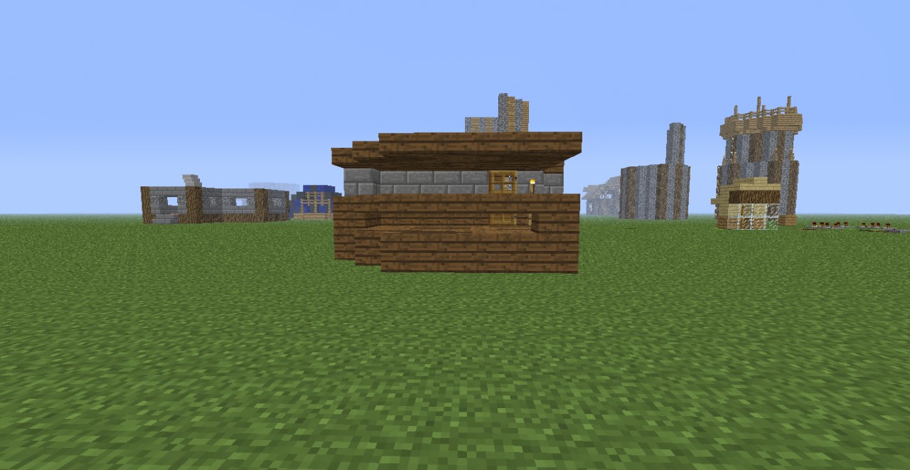 Custom Village House Minecraft Map