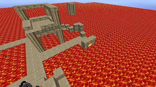 lava pvp arena Minecraft Map