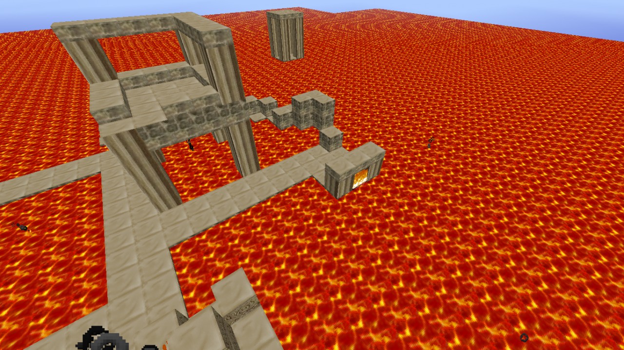 lava pvp arena Minecraft Map