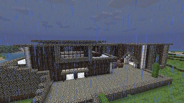 Modern House + Working Elevator By SkinzTutorials Minecraft Map