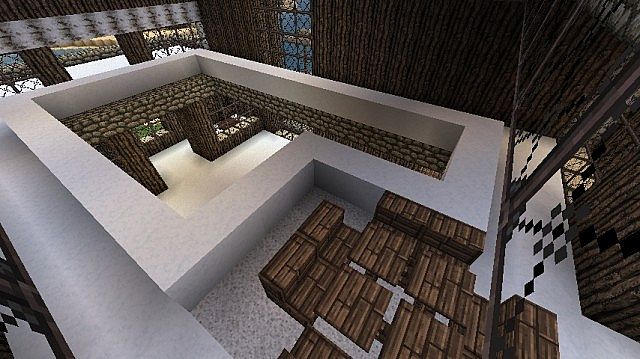 Modern House + Working Elevator By SkinzTutorials Minecraft Map