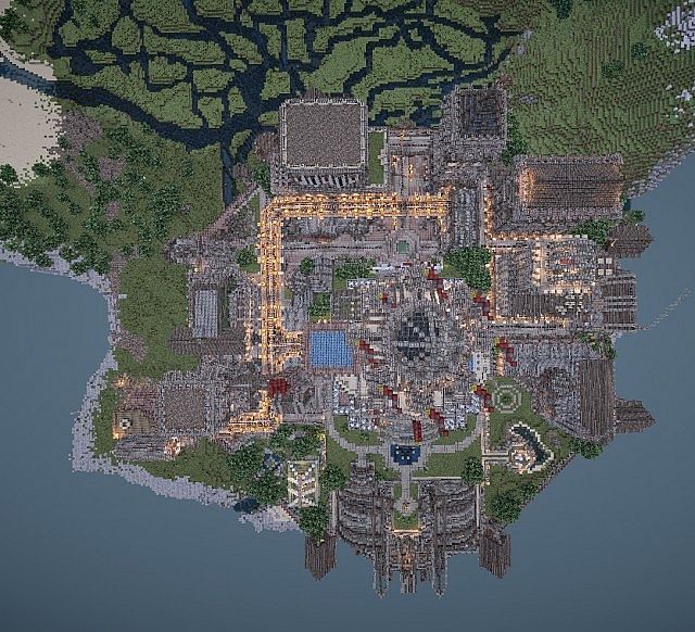 Vorpal City (Steampunk/Victorian city) Minecraft Project
