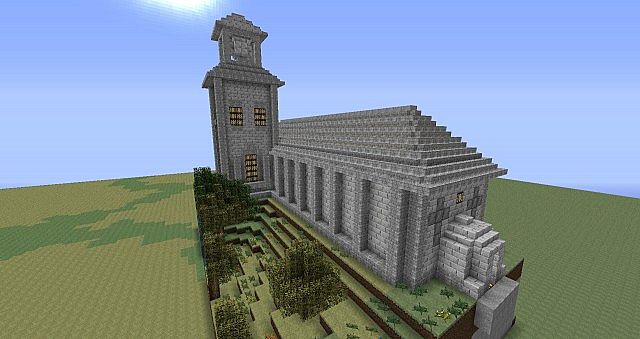 Medival Church Minecraft Map