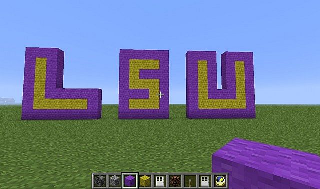 LSU Minecraft Map