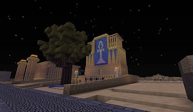 Egyptian temples Minecraft Map