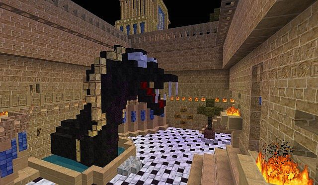 Egyptian temples Minecraft Map