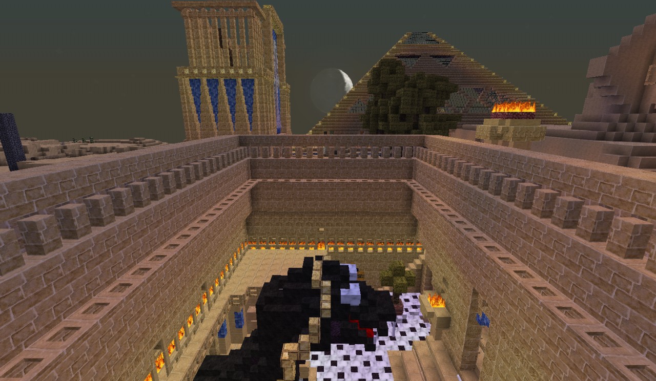 Egyptian temples Minecraft Map