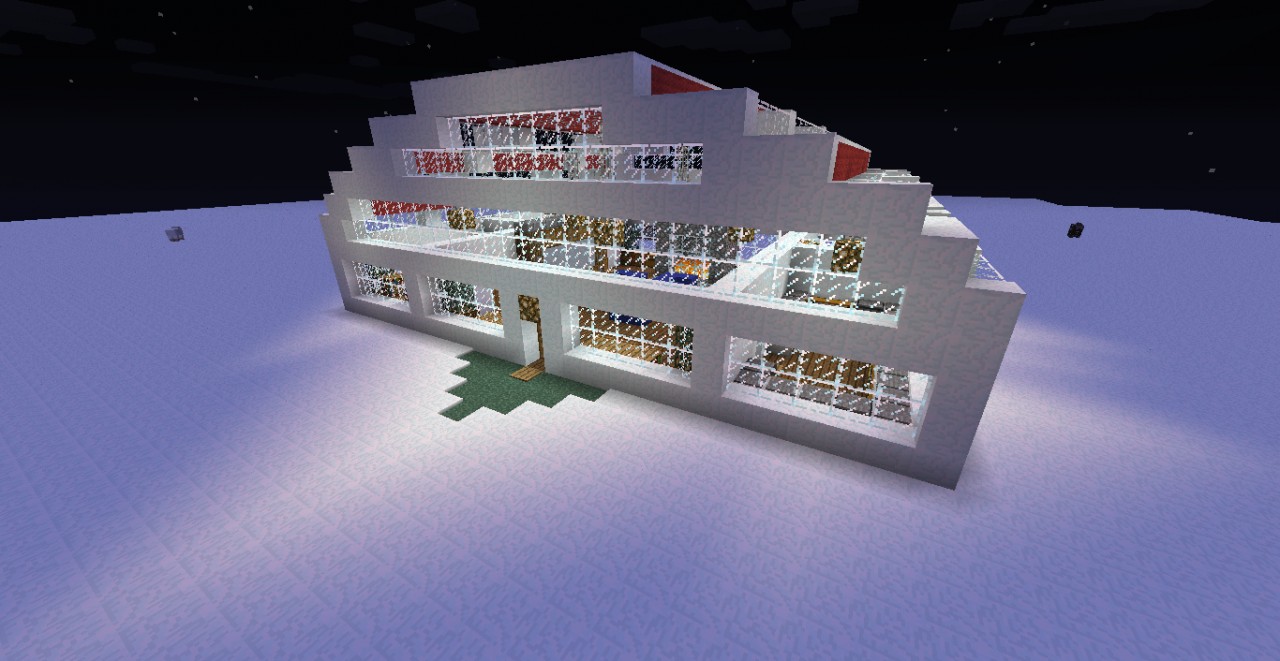 Semi-Circle Amazing House Minecraft Map