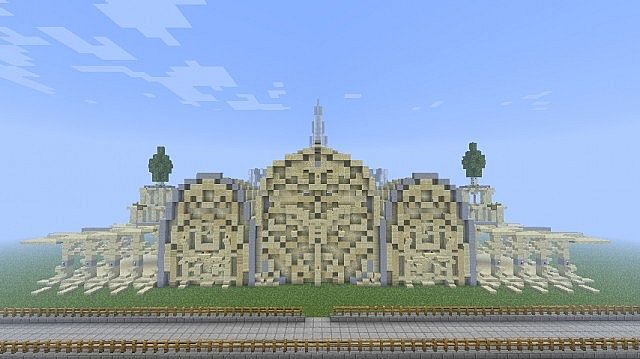 Palace of White Sand Minecraft Map