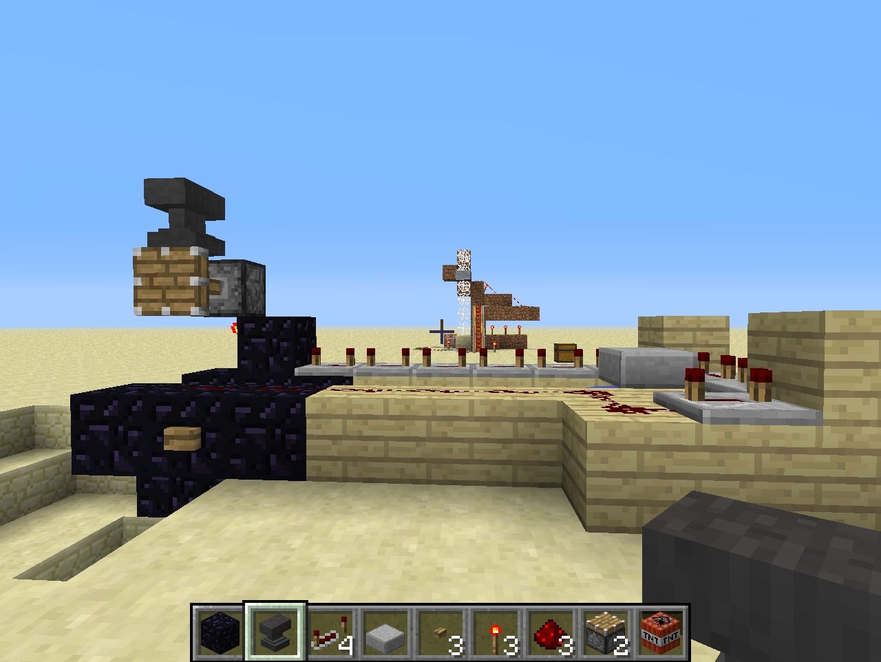 snapshot 12w41b anvil cannon turorial Minecraft Map