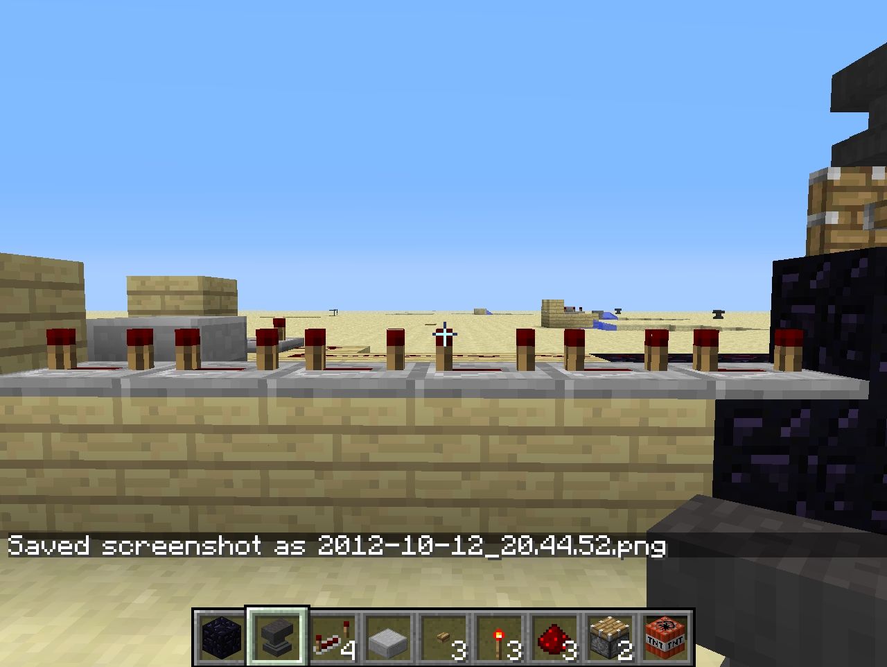 snapshot 12w41b anvil cannon turorial Minecraft Map