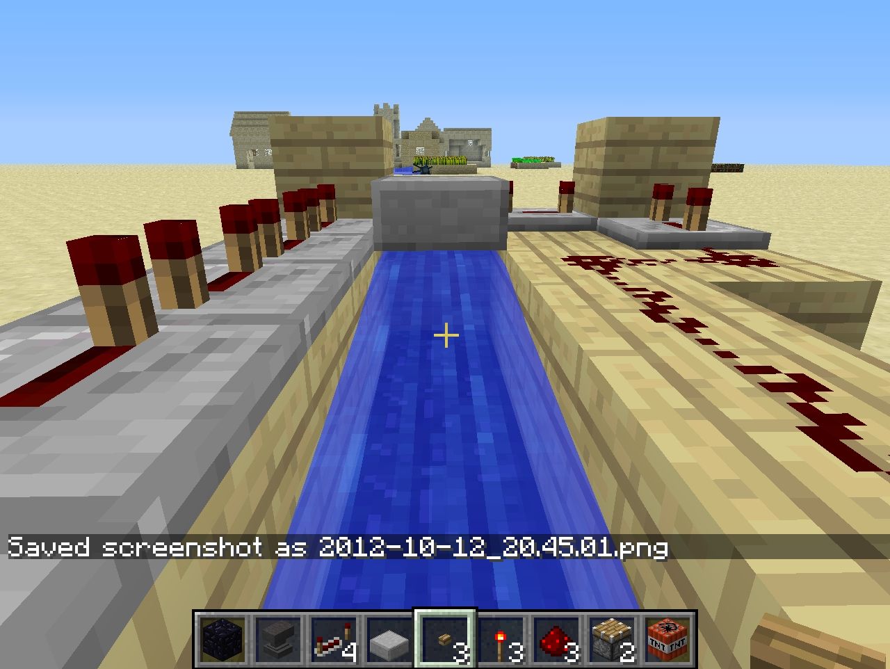 snapshot 12w41b anvil cannon turorial Minecraft Map