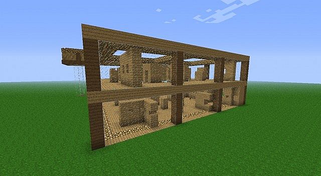 Minecraft wooden Fort PvP Map [V.2.2] Minecraft Map