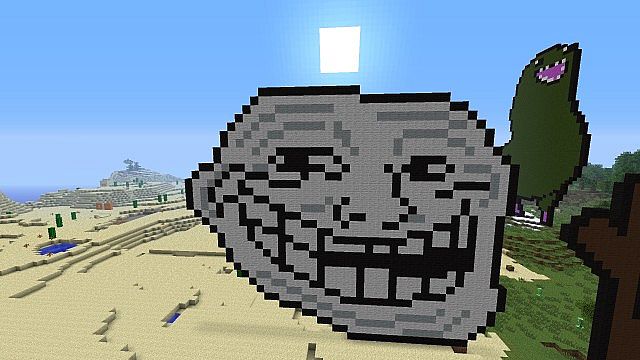 Troll Face Minecraft Map
