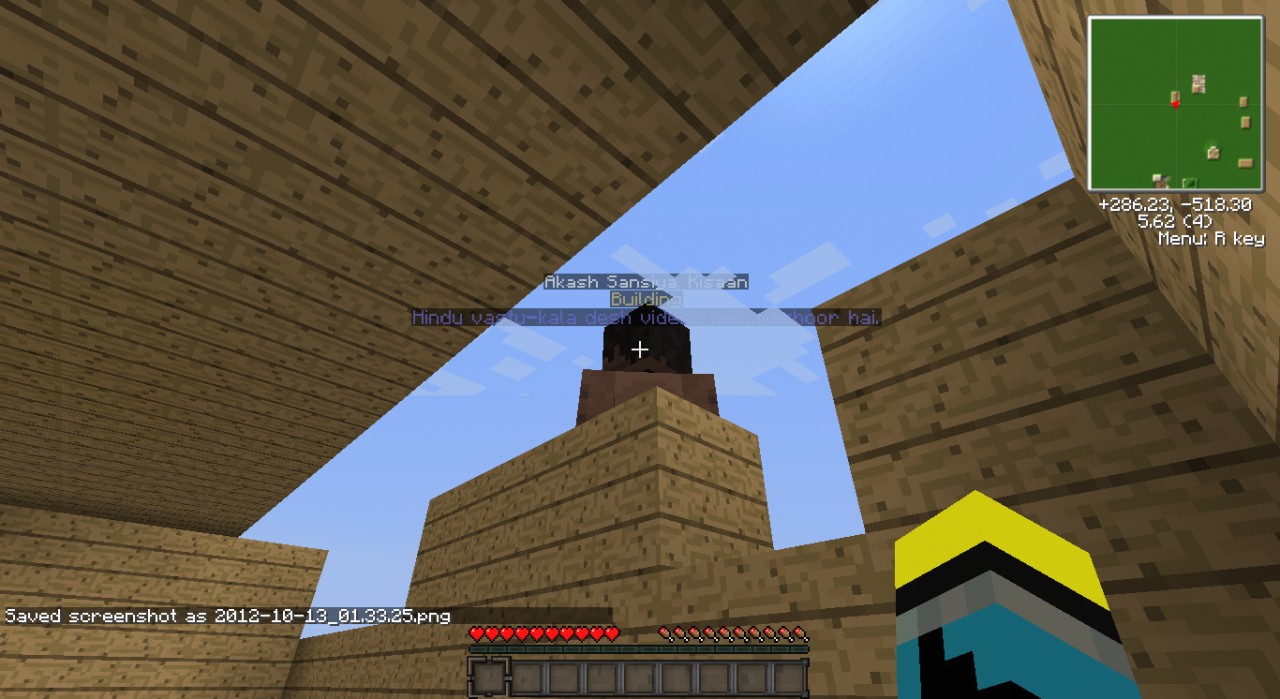 Player World's Minecraft Map