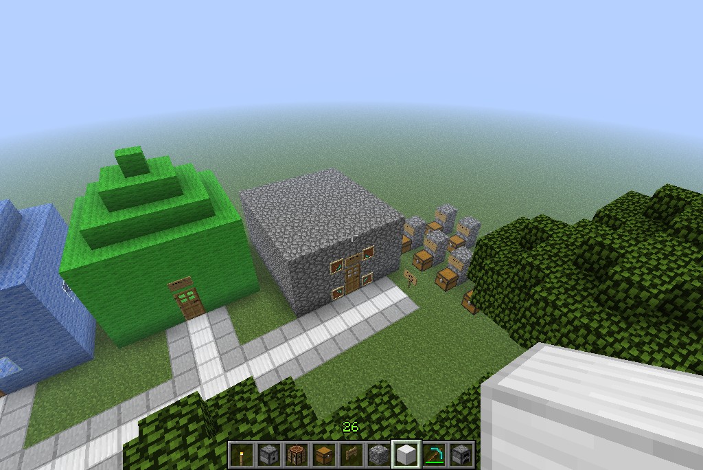 small town Minecraft Map
